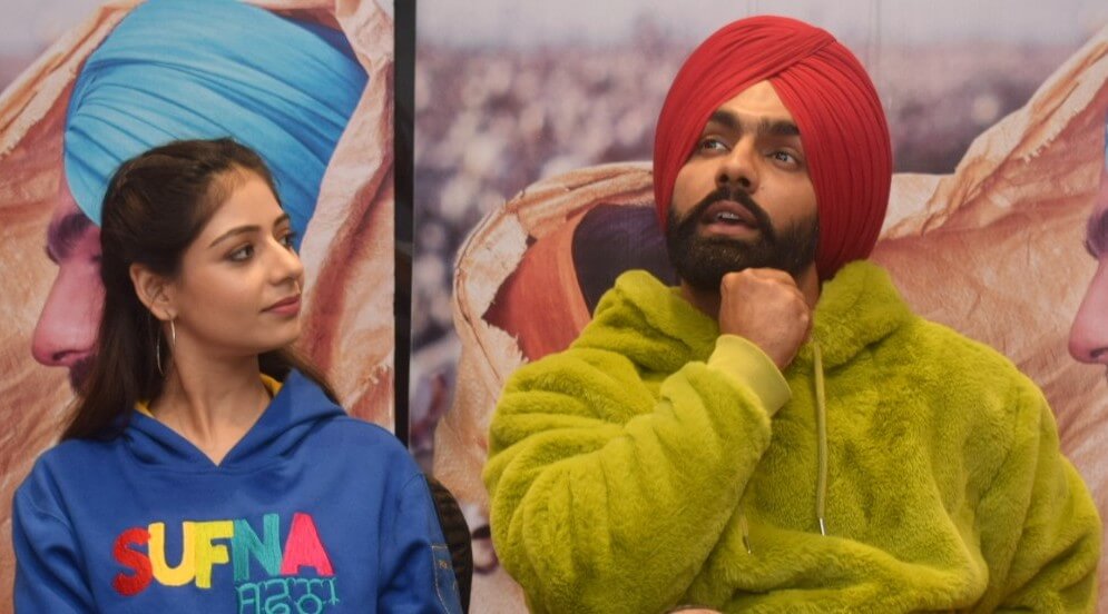 Sufna Movie Starcast Witnessed In Delhi For The Promotions – Postman News